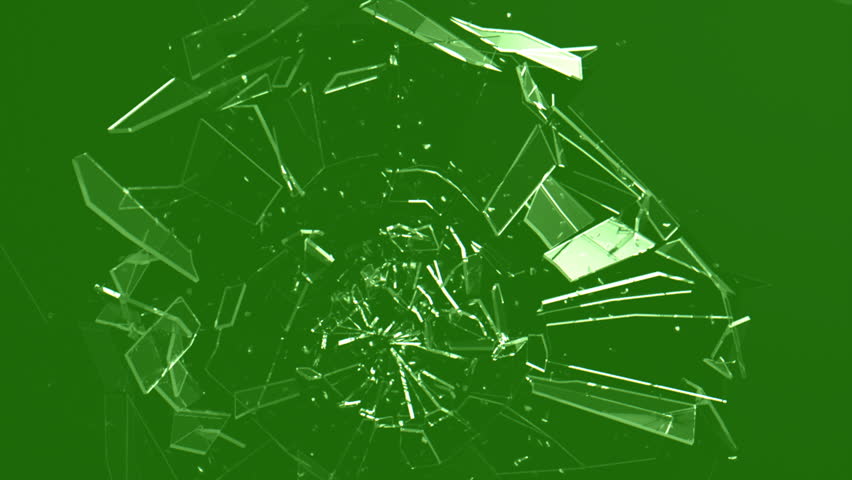 Broken Glass Stock Footage Video Shutterstock