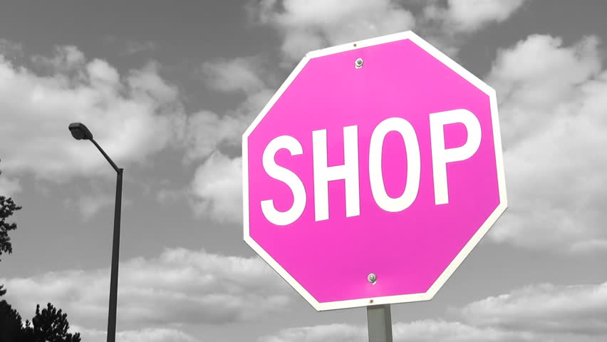 Stop Sign With Timelapse Clouds. HD. Stock Footage Video 728236 ...