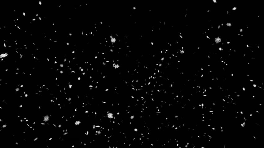 Snow Falling Alpha Transparency Stock Footage Video 2574035 - Shutterstock
