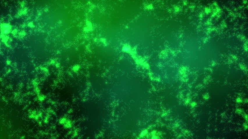 Radioactive Background (60fps). A Green, Organic And Glowing Background ...