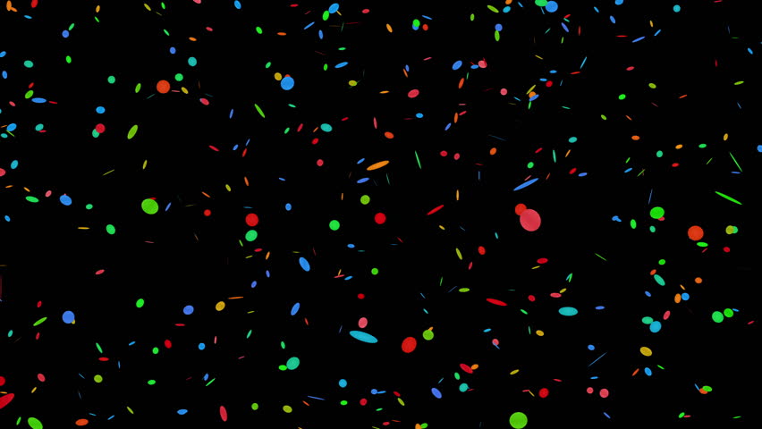 Colorful Confetti Particles Stock Footage Video 20614765 - Shutterstock